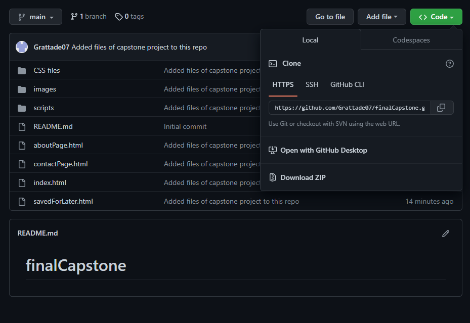 GitHub - Grattade07/articleWebsite