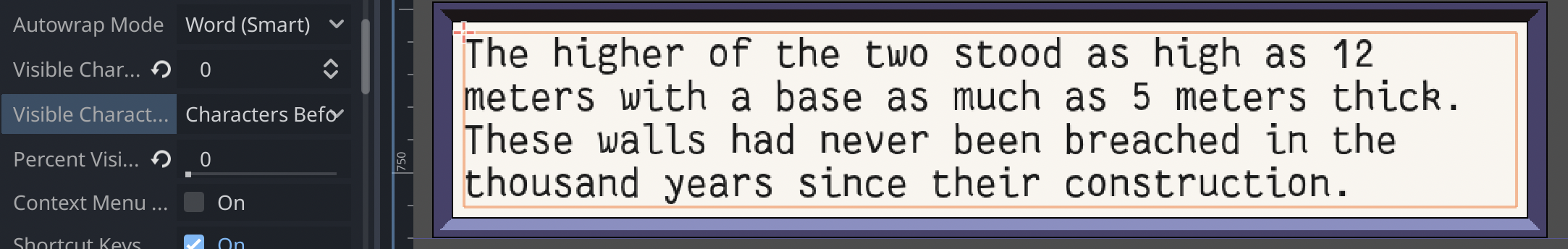 RichTextLabel entire underline shows when "visible_characters_behaviour" set to "Characters ...