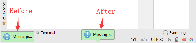 Should the frame balloon be horizontally centered? by YiiGuxing · Pull ...