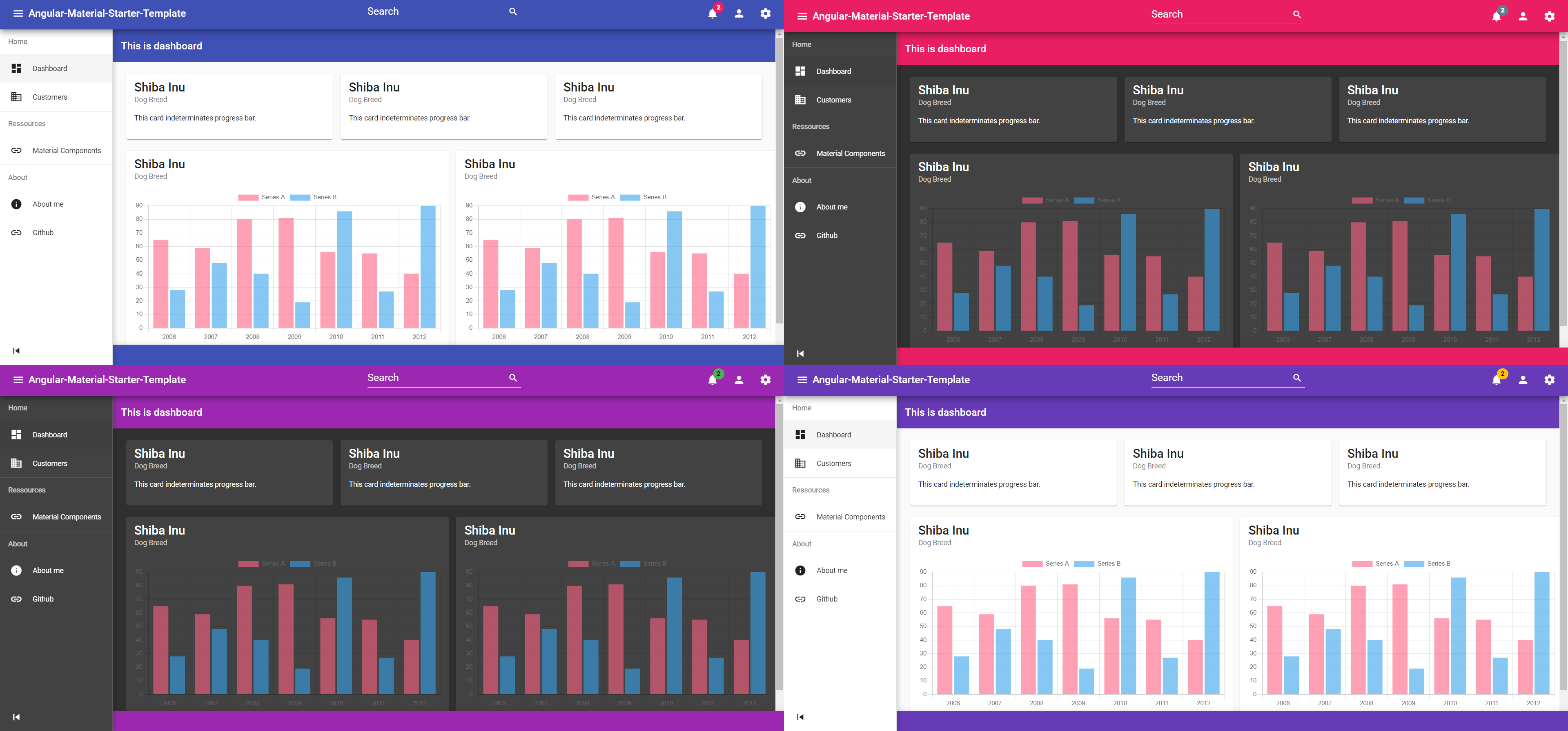 GitHub - YaichMelek/Angular-Materials-Starter-Template: Angular, Angular CLI & Angular Material ...