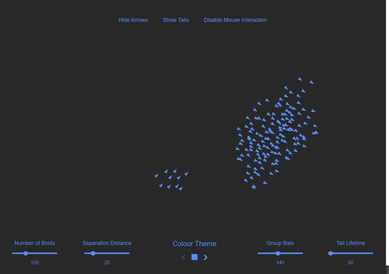 Github Morgs27 Boid Simulations