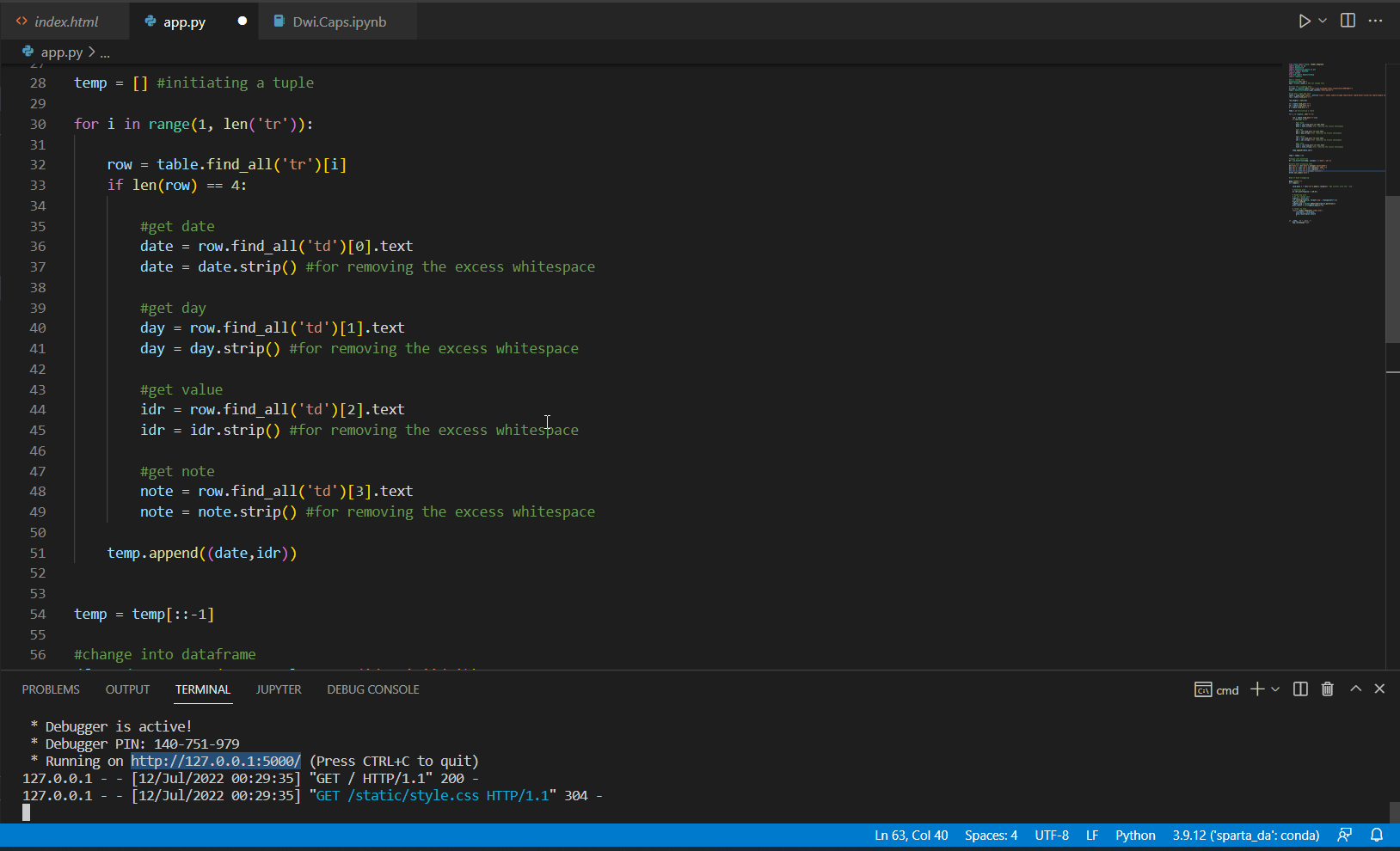 Capstone - Tidak Bisa Menjalankan Flask · teamalgoritma community · Discussion #199 · GitHub