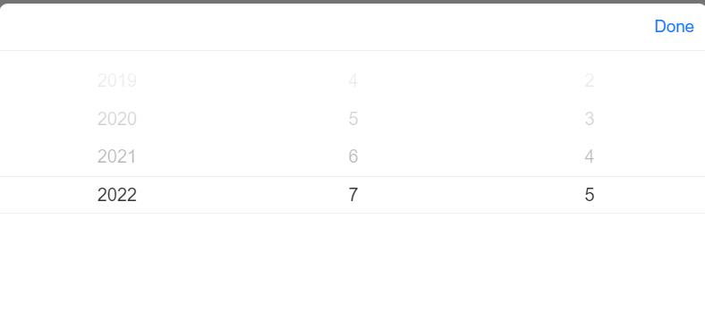 在datepicker增加选择日月年的选项 · Issue 5441 · Ant Designant Design Mobile · Github 