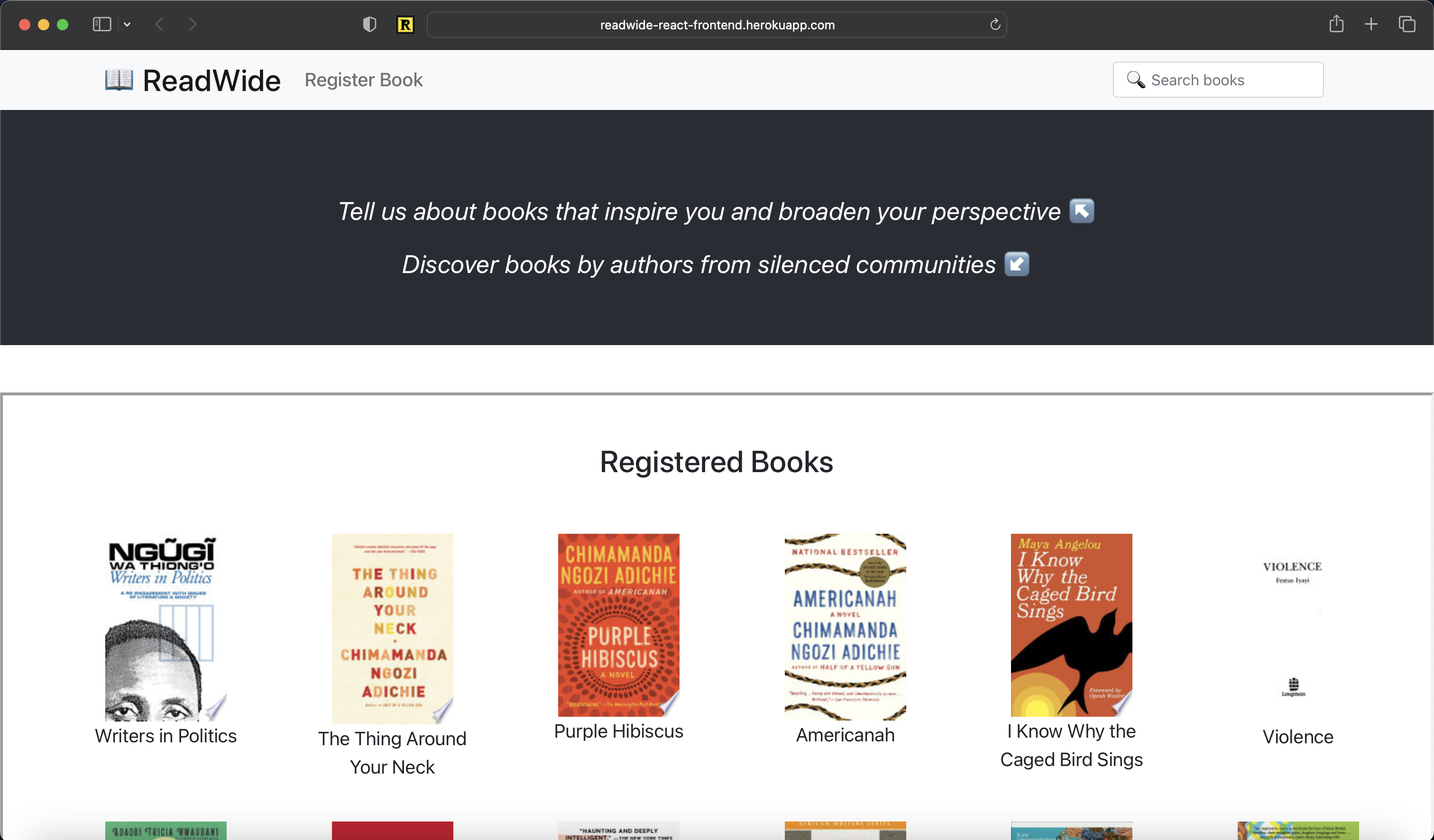 GitHub - tamiade/readwide-react-frontend