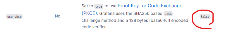 Auth Okta Oauth2 Docusepkce Is Wrong · Issue 73754 · Grafanagrafana · Github 