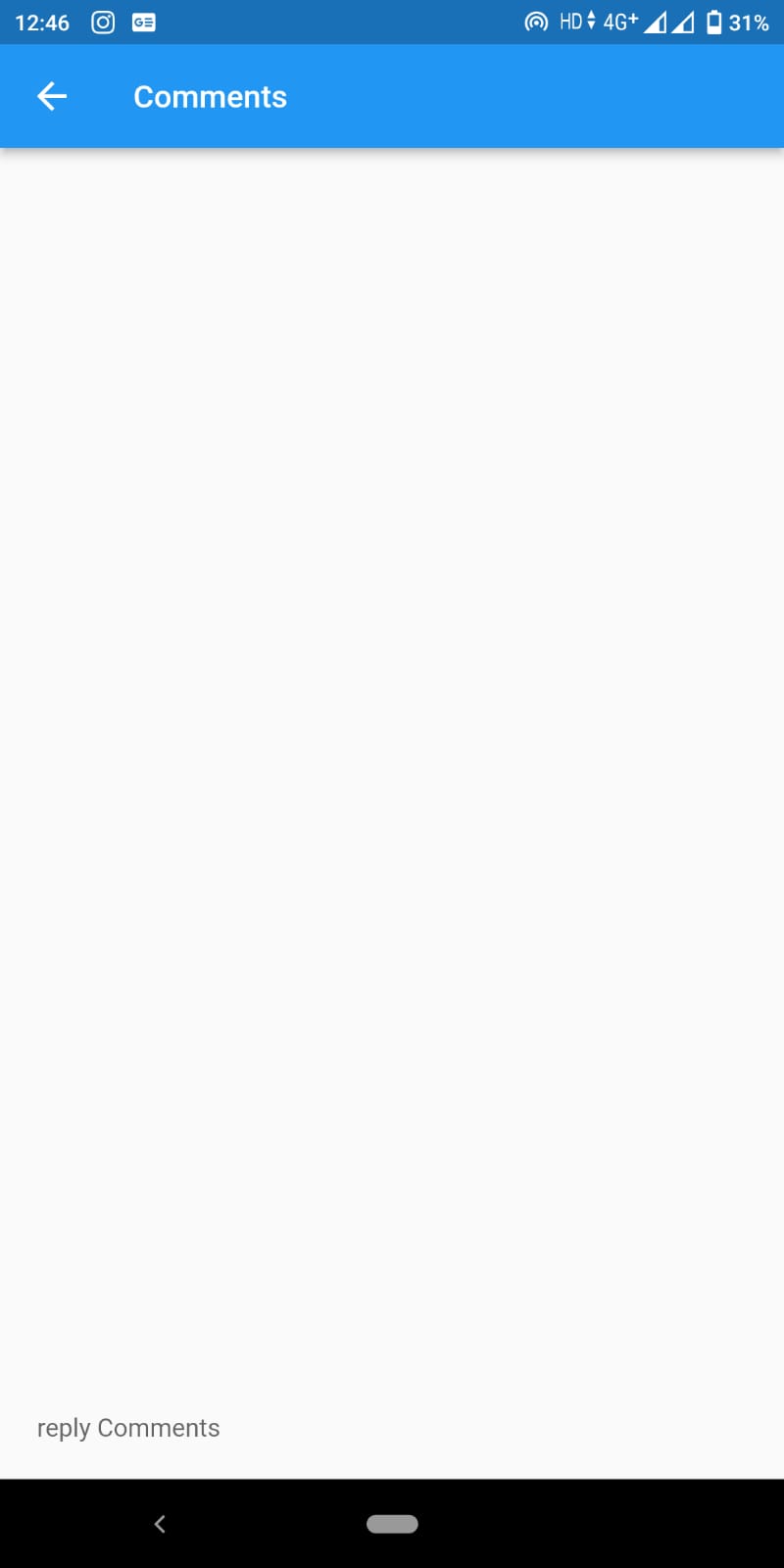 GitHub - Mukeshkachchhawah/Instagram-Clone-Comments-Screens: Instagram ...