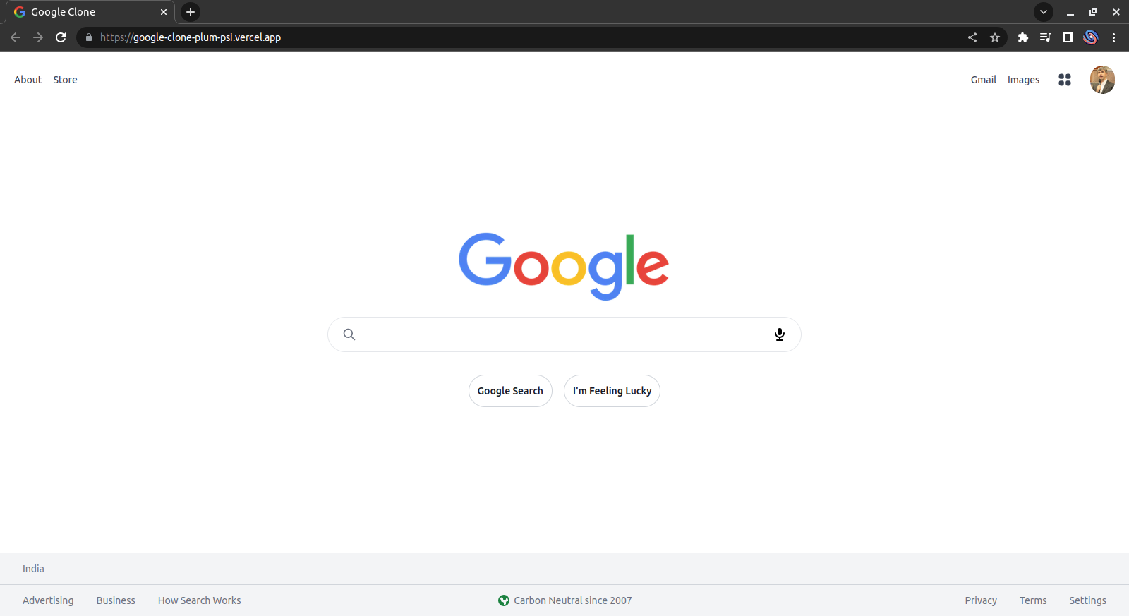 GitHub - badeBhai/google-clone