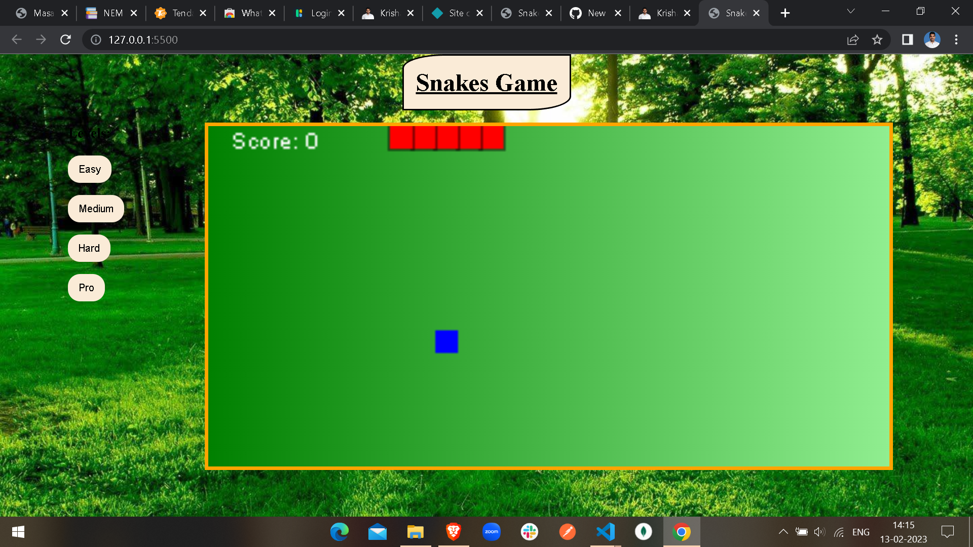 GitHub - sdekrishan/SnakeGame: A traditional Snake game. By playing it you can remember your ...