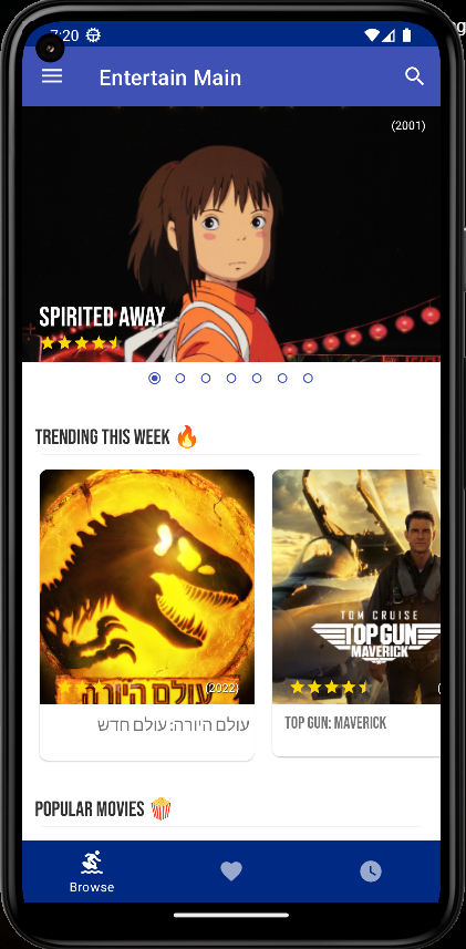 Github Tejas Jadhaventertainmain Browse Movies And Add Them To Your Watchlist