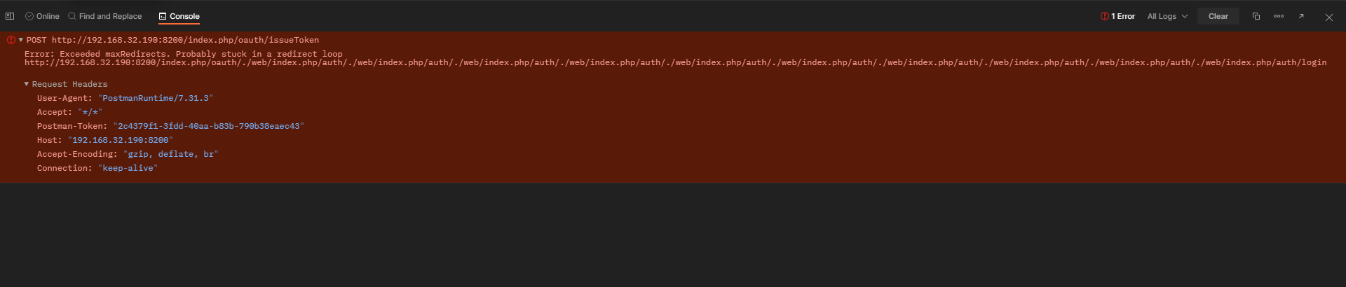 Error when try Firing REST API for issueToken · Issue #1709 · orangehrm/orangehrm · GitHub