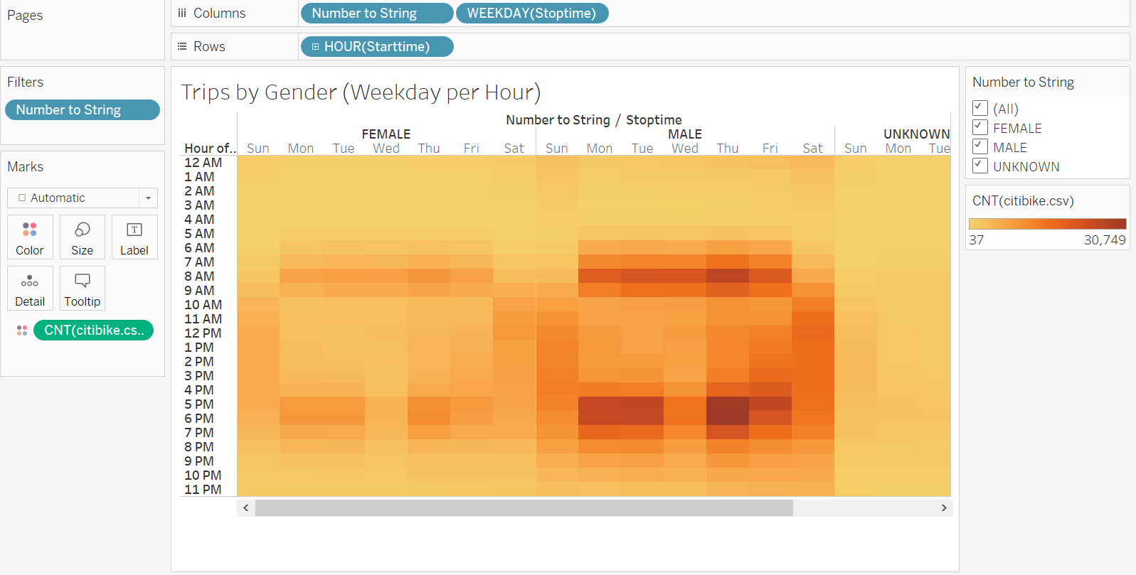 GitHub - arianacolon/bikesharing: Tableau
