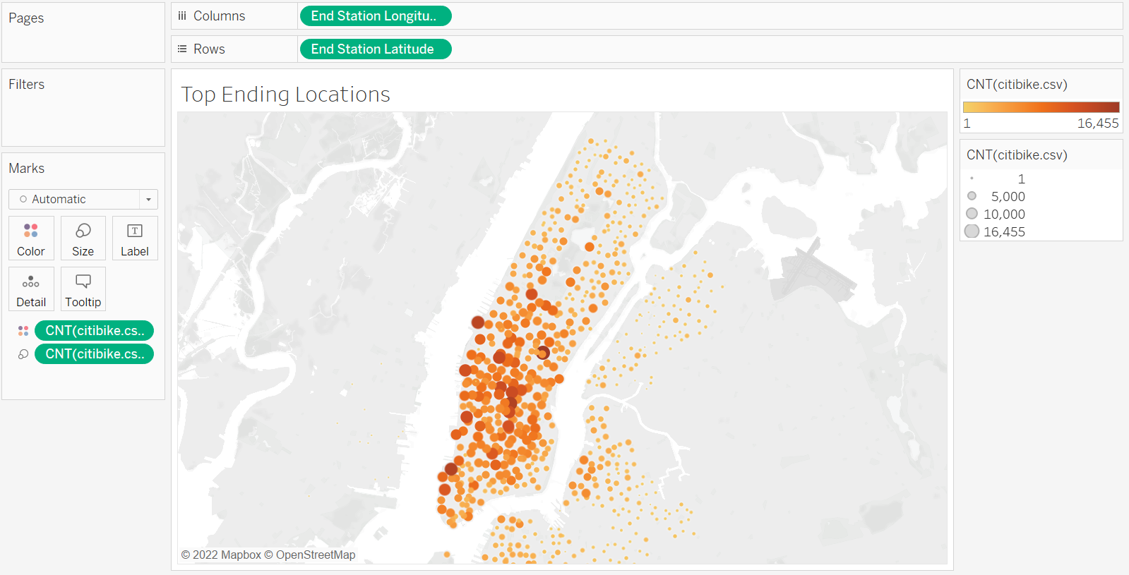 GitHub - arianacolon/bikesharing: Tableau