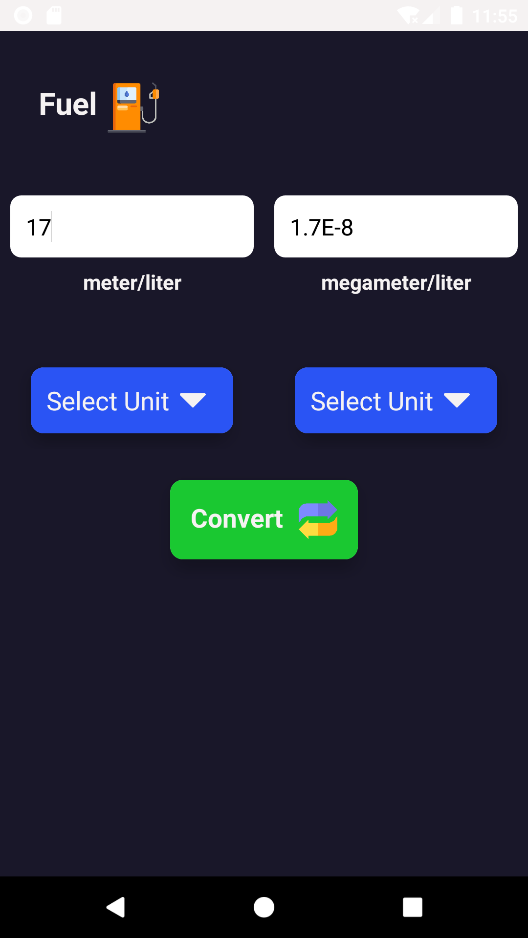 GitHub - prachimalapure/UnitConverterApplication: This is simple & easy app that can convert ...