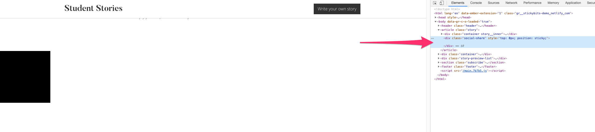 [help] why stickybits doesn't work? · Issue #557 · dollarshaveclub/stickybits · GitHub