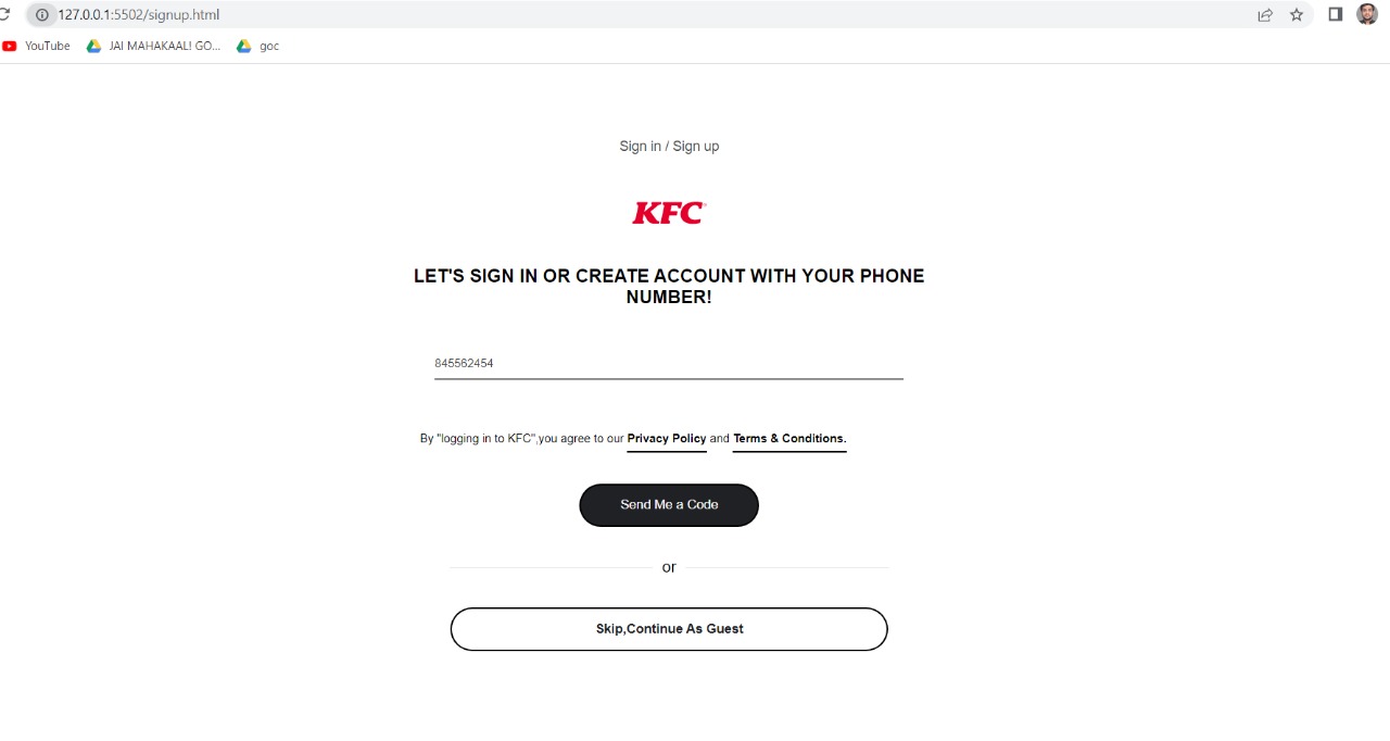 GitHub - Mukul-hub-dotcom/KFC_clone_Project: KFC is a global chicken restaurant brand with a ...
