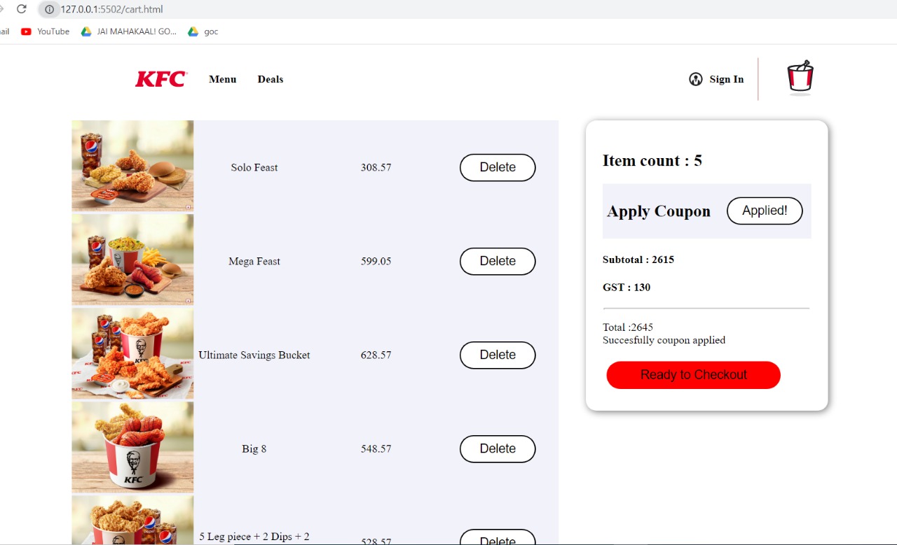 GitHub - Mukul-hub-dotcom/KFC_clone_Project: KFC is a global chicken ...