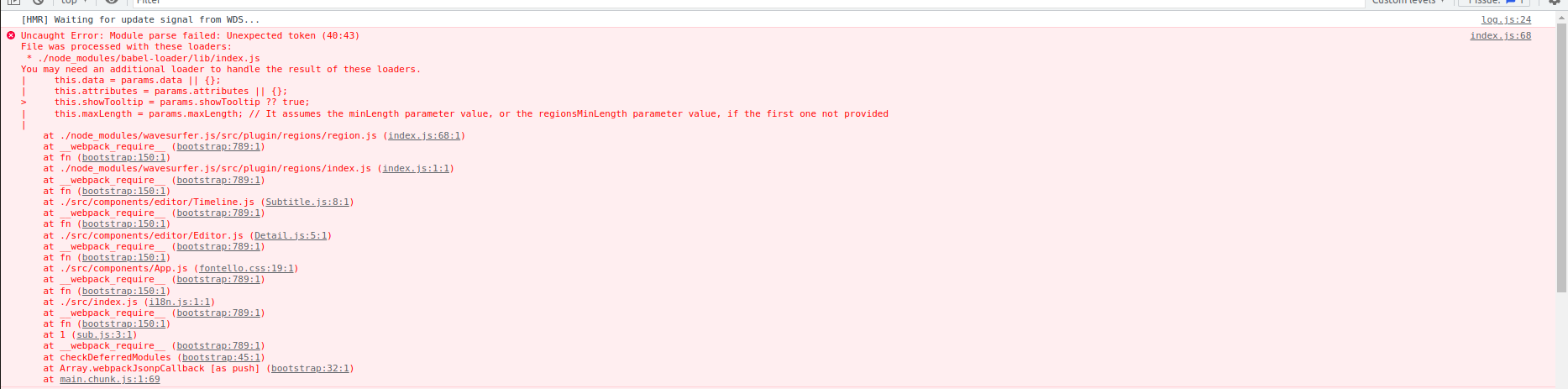 react: plugins not working · Issue #2609 · katspaugh/wavesurfer.js · GitHub