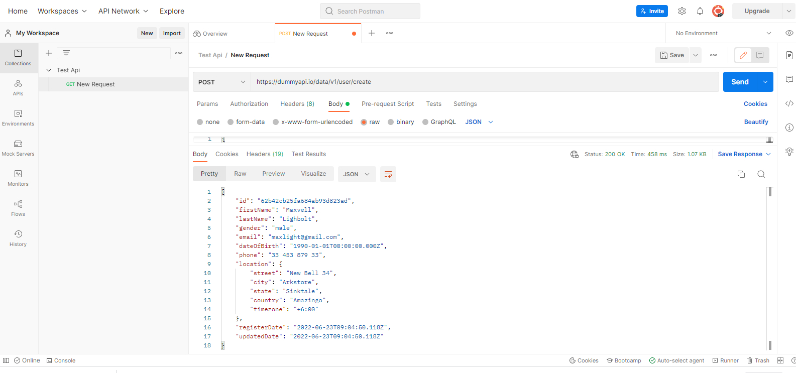 GitHub - MaxTest111/Postman-: Примеры запросов к Dummy Api через Postman