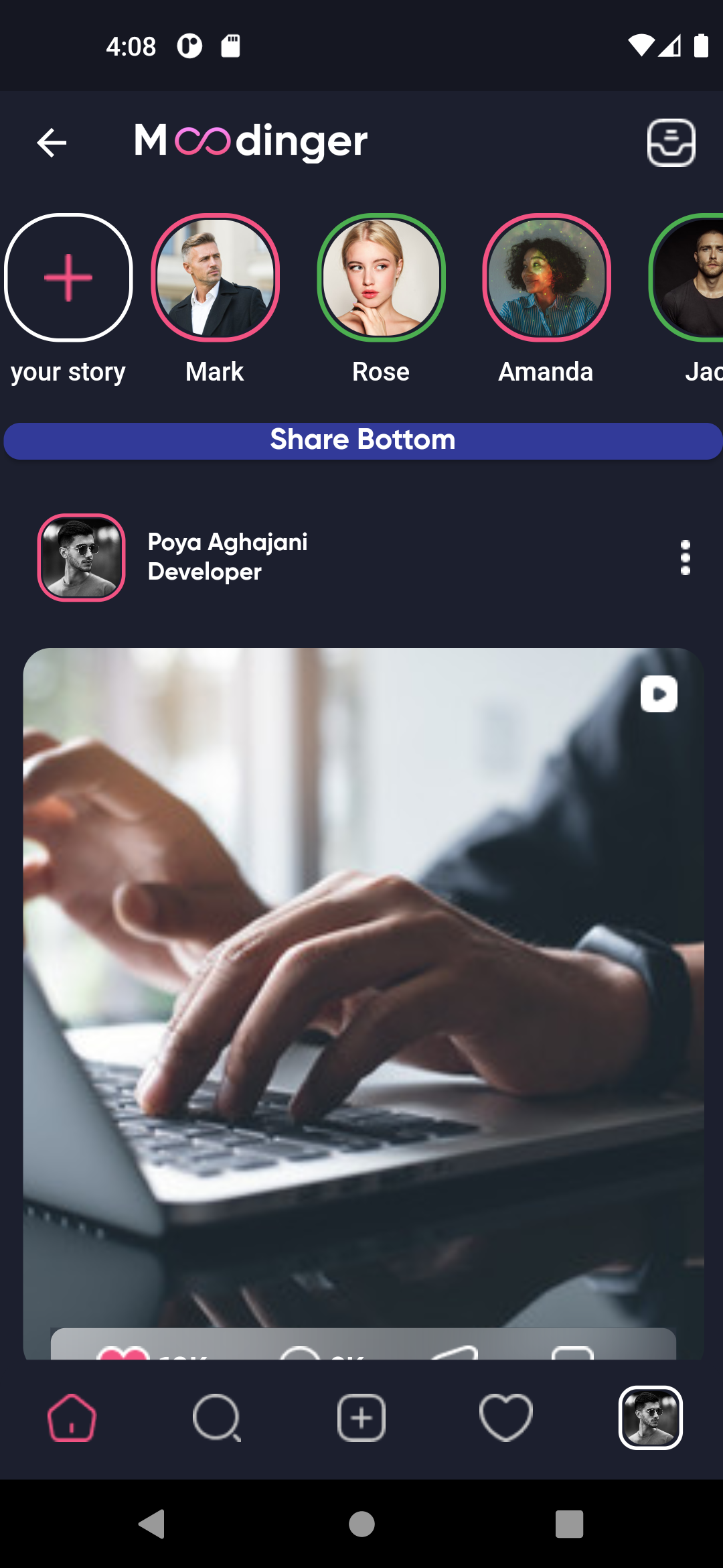 GitHub - poyaaghajani/instagram