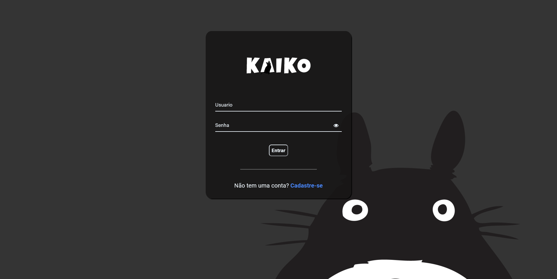 GitHub - marceloalmeidapena/sitekaiko: Página de Login e cadastro ...