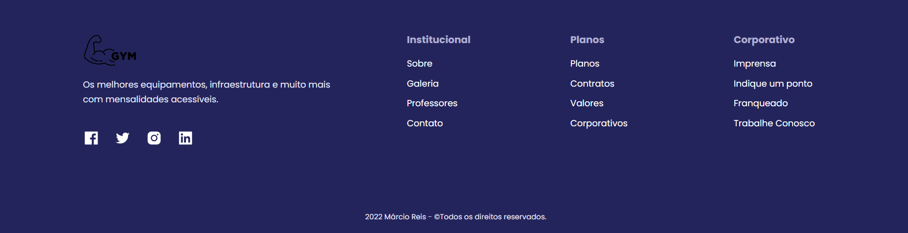 GitHub - dev-marcioreis/gym-react
