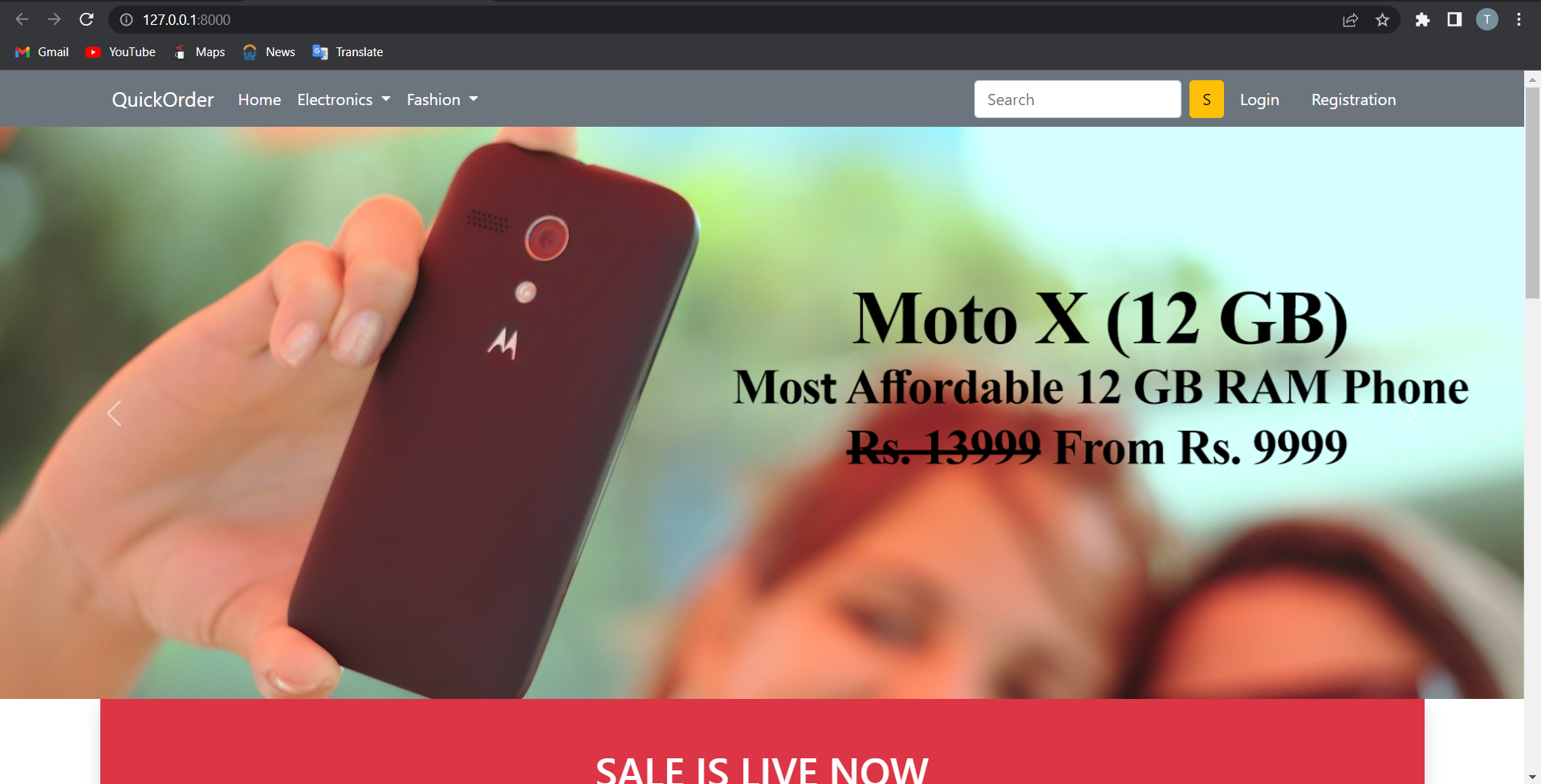 GitHub - TarunVavadiya/Ecommerce-Website: It provides everything we need for online shopping. A ...