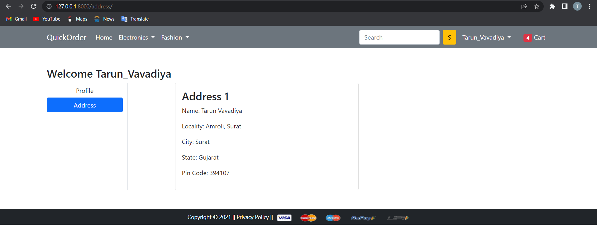 GitHub - TarunVavadiya/Ecommerce-Website: It provides everything we need for online shopping. A ...