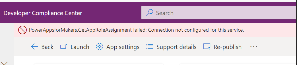 [CoE Starter Kit - BUG] Unable to update app status via Developer Compliance Center · Issue ...