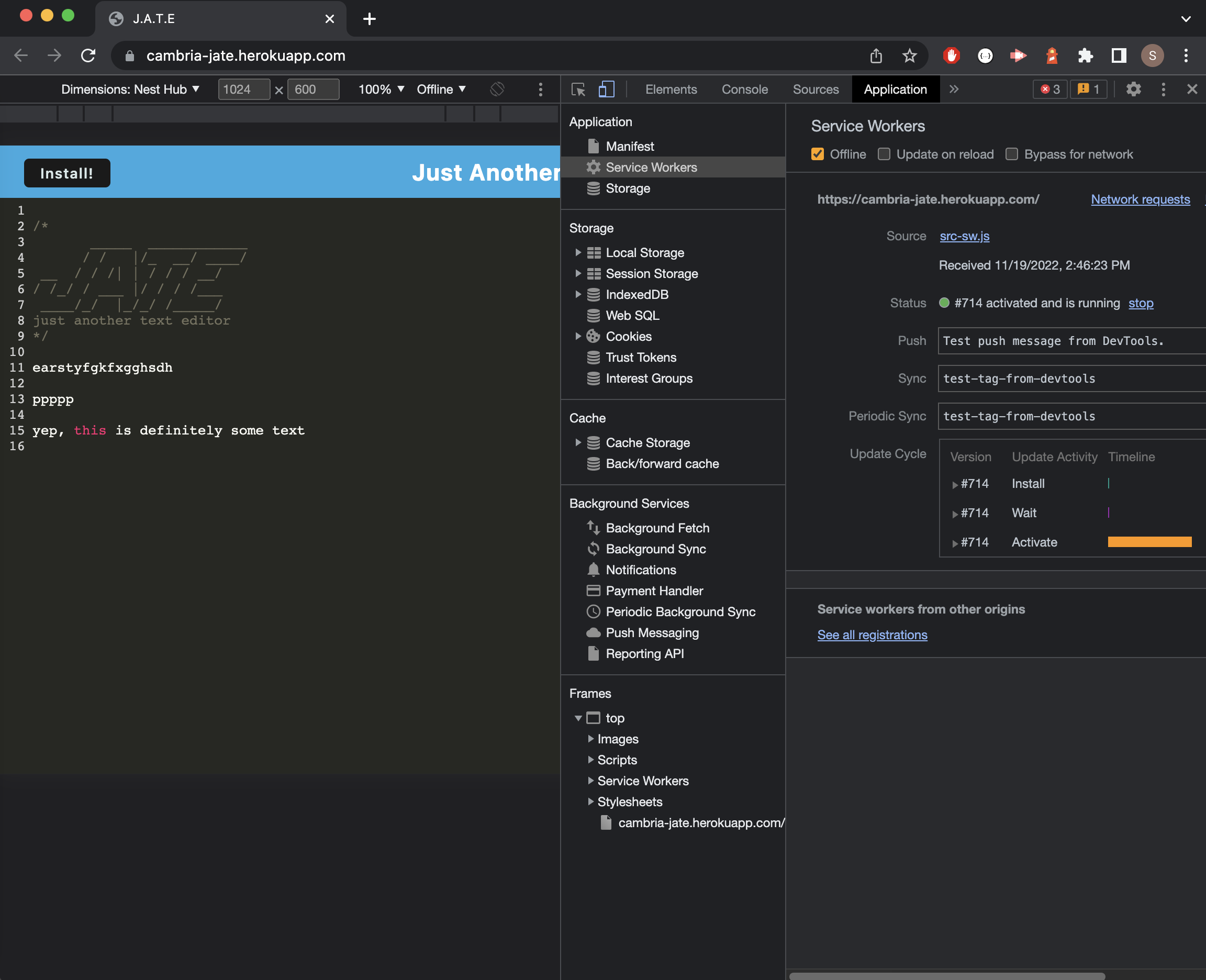 GitHub - StephCambria/PWA-Text-Editor