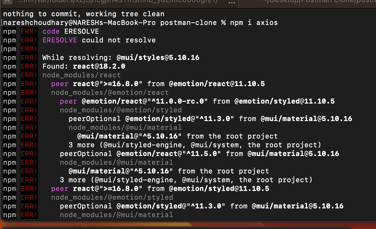 Not able to install axios · Issue #5329 · axios/axios · GitHub