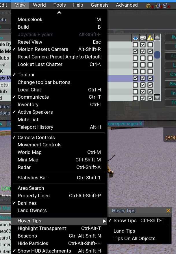 Ft Req: Ability for "Tooltips" on avatar only. Currently min setting is Avatar and all scripted ...