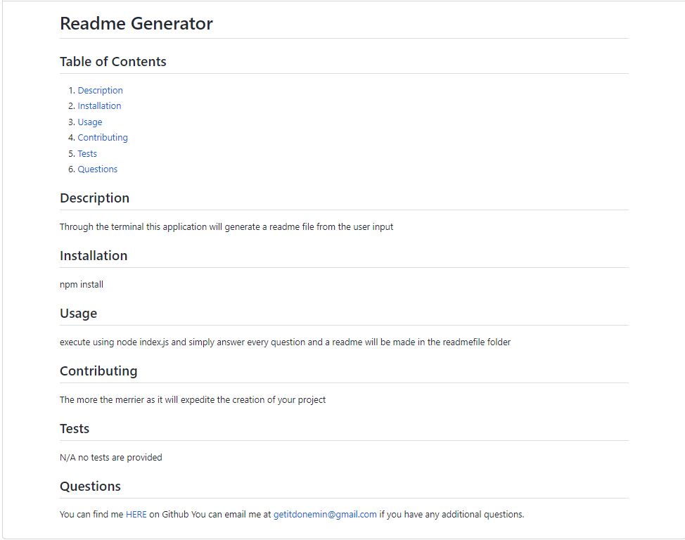 GitHub - Getitdonemin/Mins-Professional-README-Generator