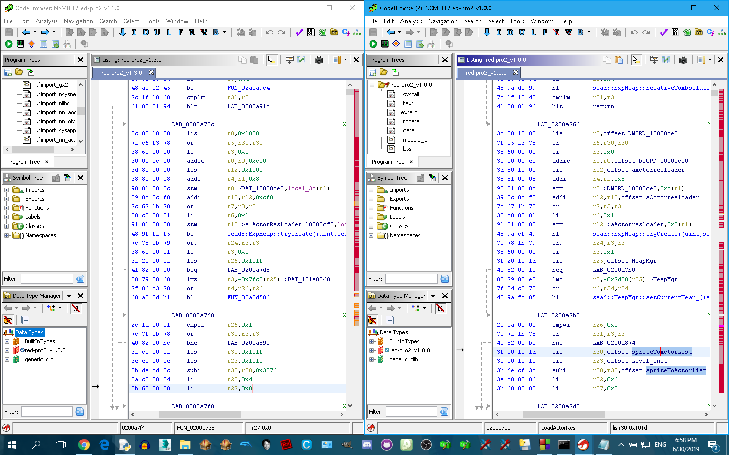 Inconsistency In Recognizing Offsets In Disassembly · Issue 741