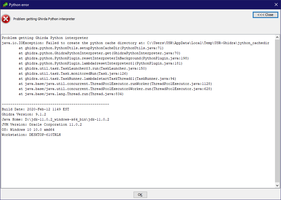 NullPointerException when launching the Python interpreter · Issue #1965 ...