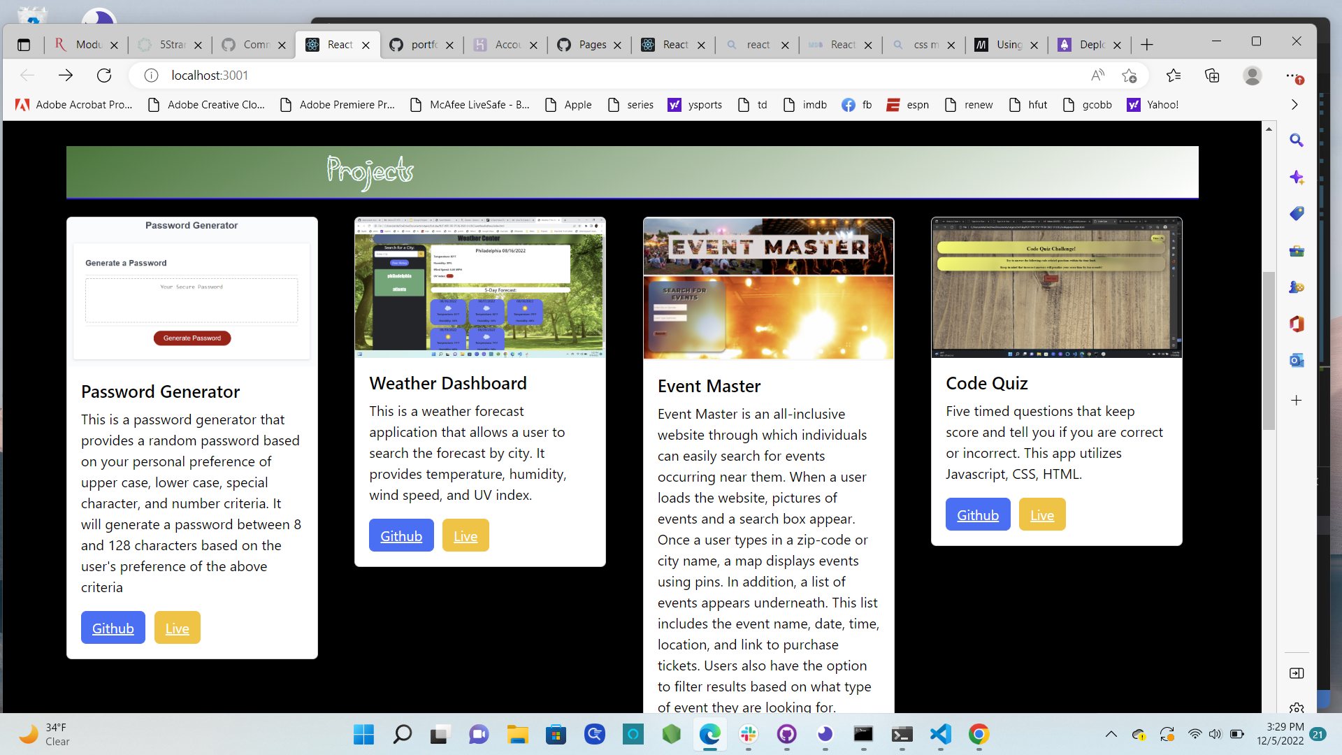GitHub - einfalt4/reactportfolio