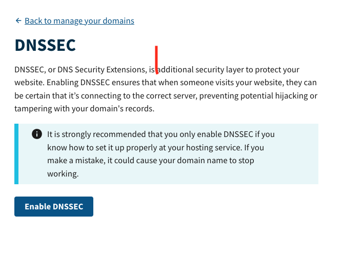 Fix typo on DNSSEC page · Issue #1230 · cisagov/manage.get.gov · GitHub