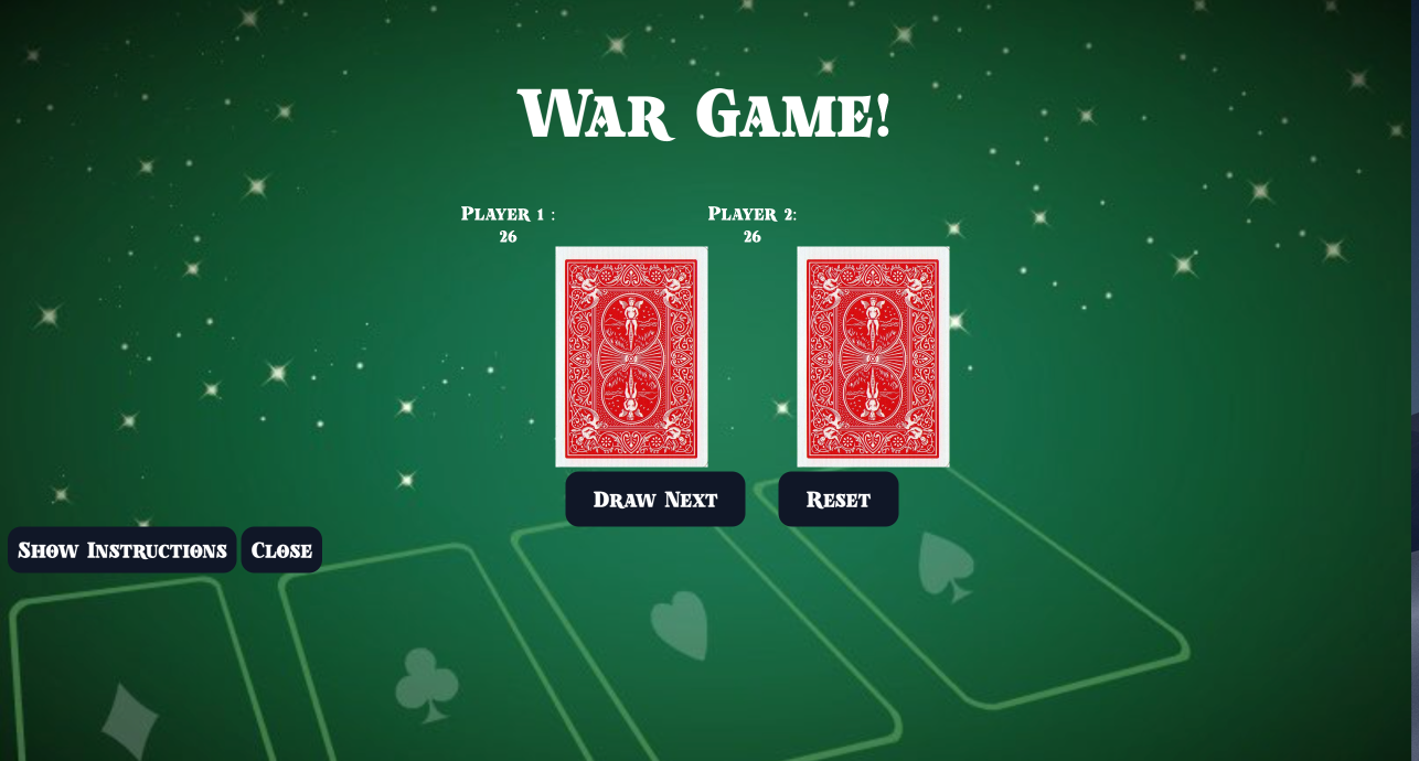 GitHub - Keelsthegreat/WarCardGame