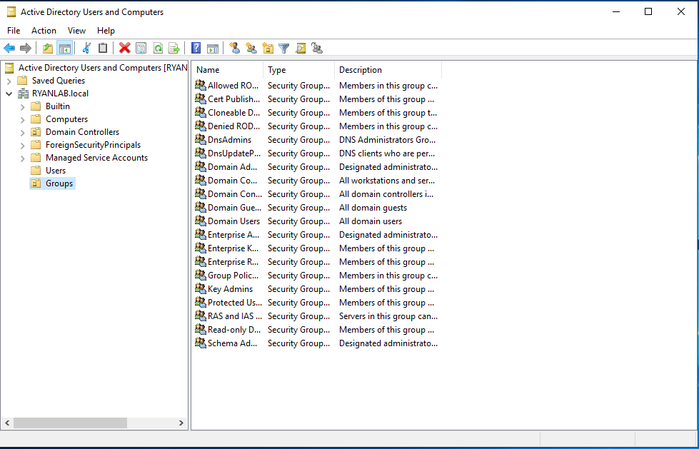 GitHub - Ryan-Sapone/Active-Directory-Setup: Setup of a home lab for ...