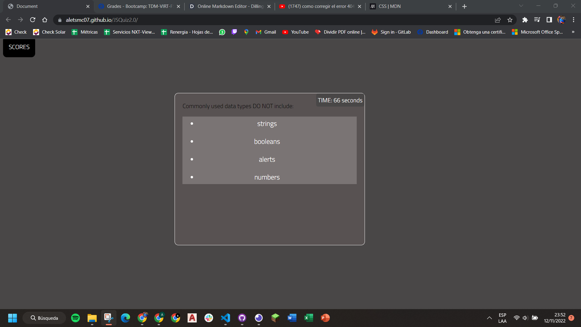 GitHub - aletsmc07/JSQuiz2.0