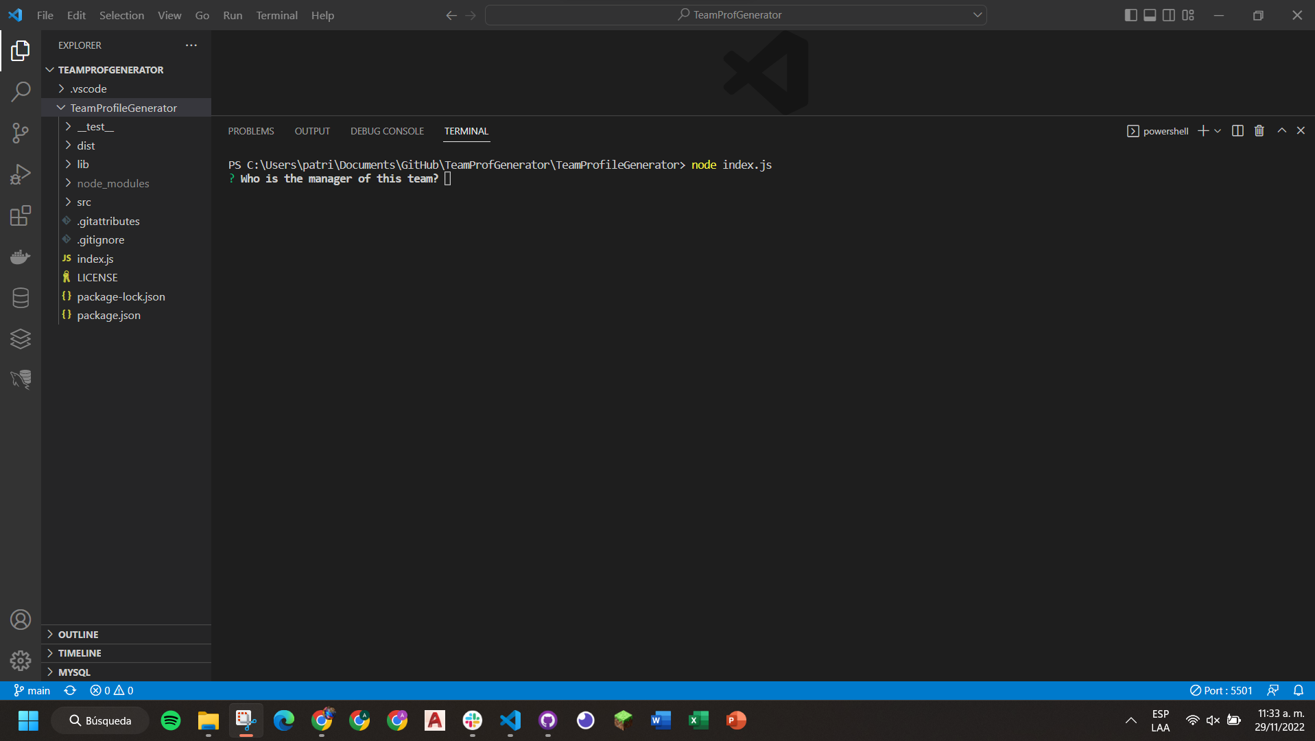 GitHub - aletsmc07/TeamProfileGenerator: Challenge10