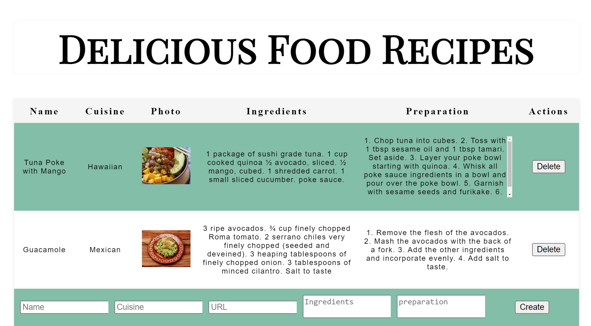 GitHub - ErynGalatea/Recipe-App: App that allows users to create ...