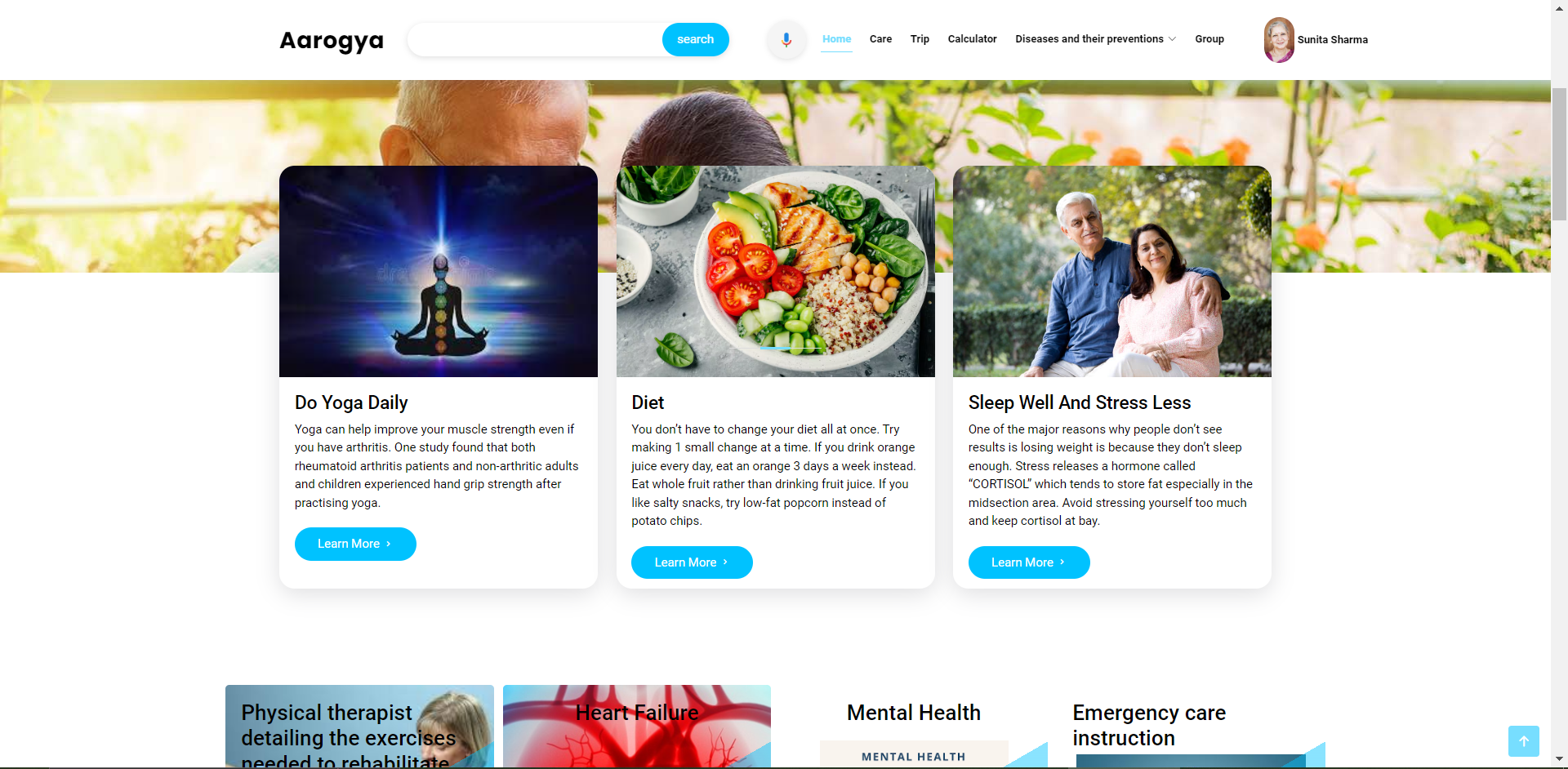 GitHub - tejas-ghodkhande/Aarogya: The main aim of this application is to have Sunita sharma or ...