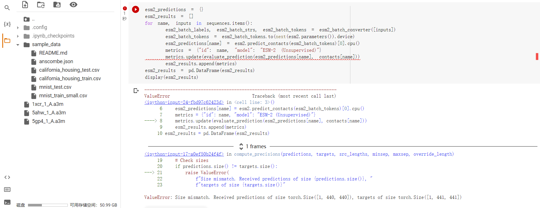 how can i change "esm_contact_prediction.ipynb" to run it · facebookresearch esm · Discussion ...