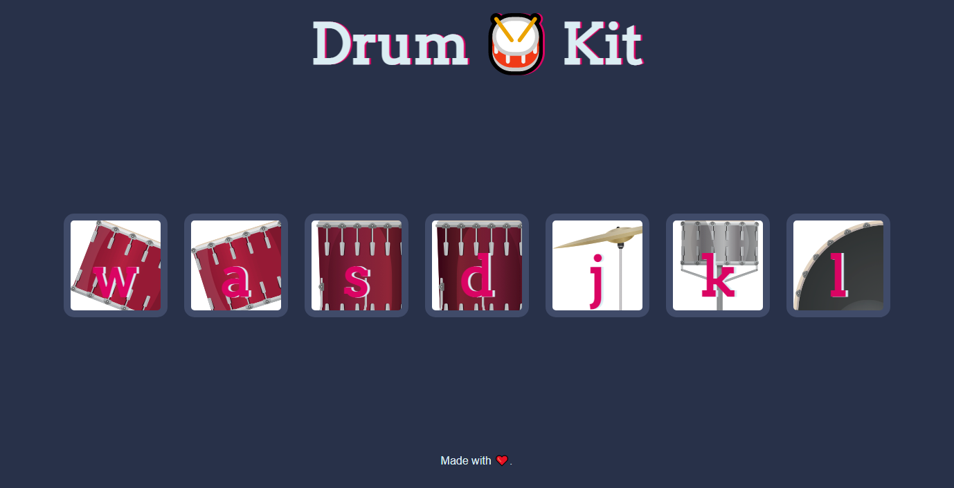 GitHub - Kaldito/Drum-kit: A web page to practice the DOM manipulation.