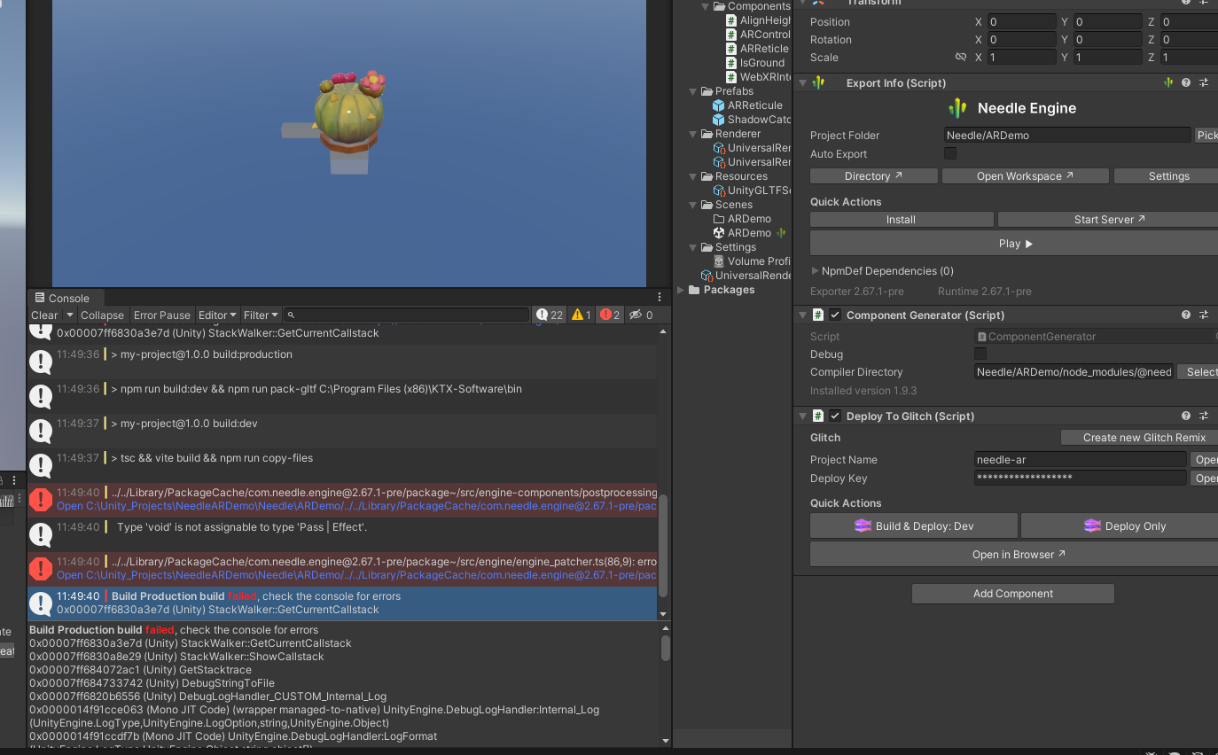 [2 67 1 Pre] Prod Glitch Deploy Postprocessinghandler Ts 91 45 Error Ts2345 Argument Of Type
