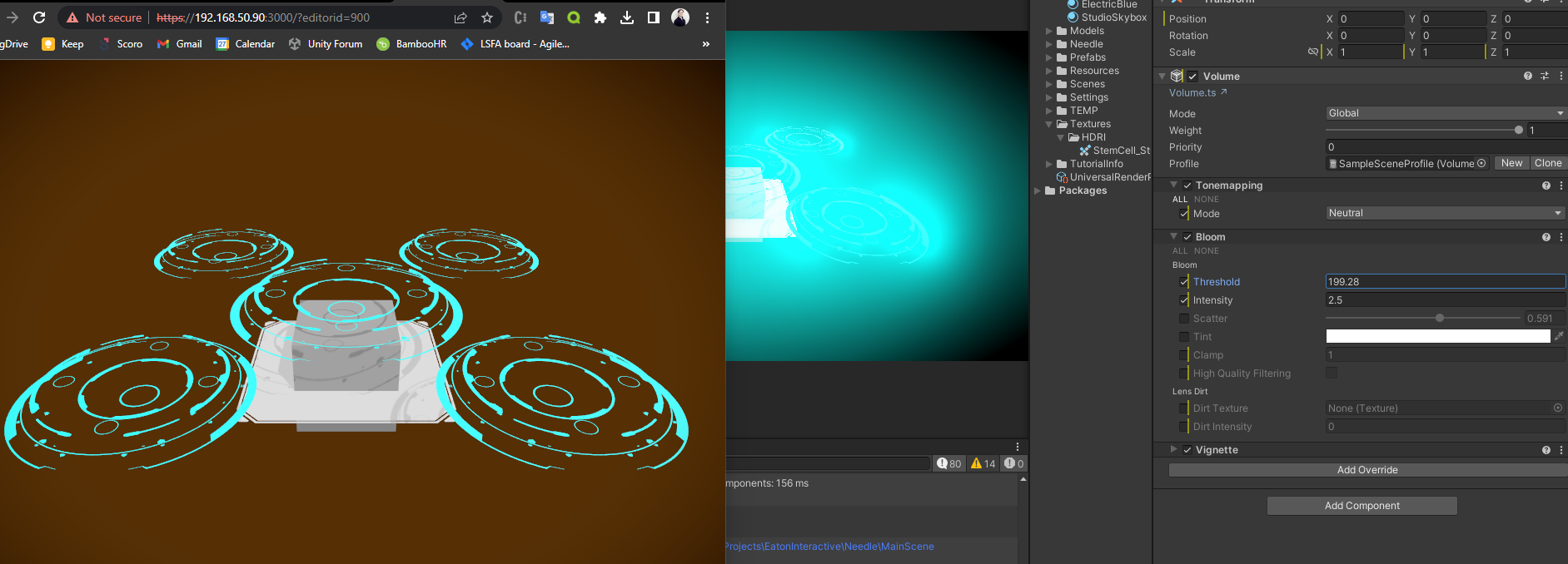 Toggling Bloom changes Camera background colour · Issue #140 · needle-tools/needle-engine ...