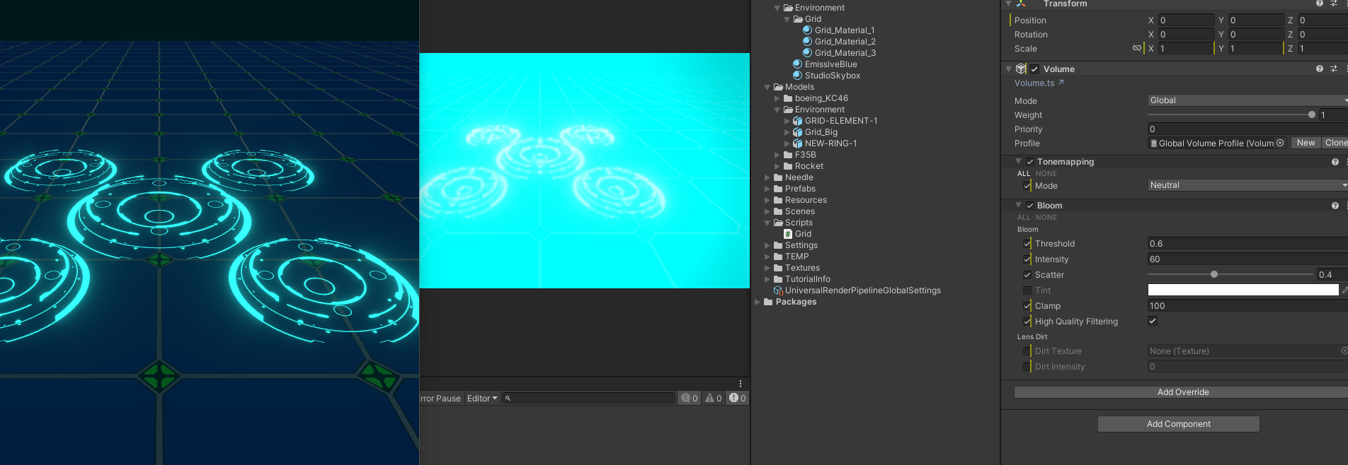 Bloom Threshold not doing anything with Neutral Tonemapping on · Issue #141 · needle-tools ...