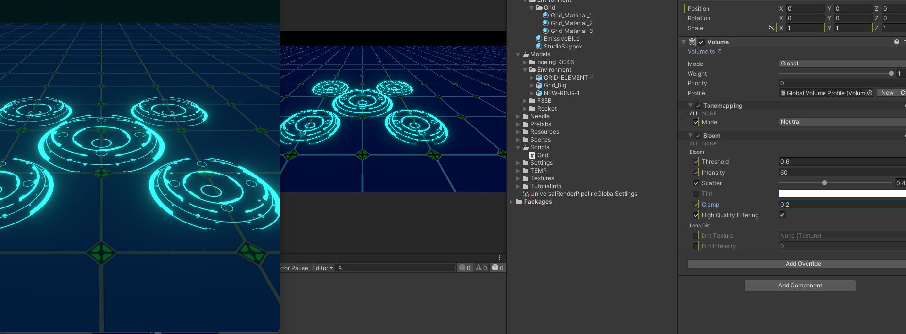 Bloom Threshold not doing anything with Neutral Tonemapping on · Issue #141 · needle-tools ...