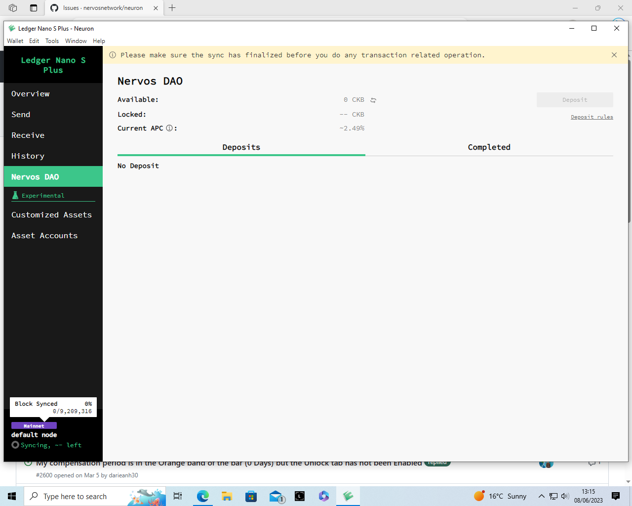 Synchronization Really Slow · Issue 2707 · Nervosnetworkneuron · Github