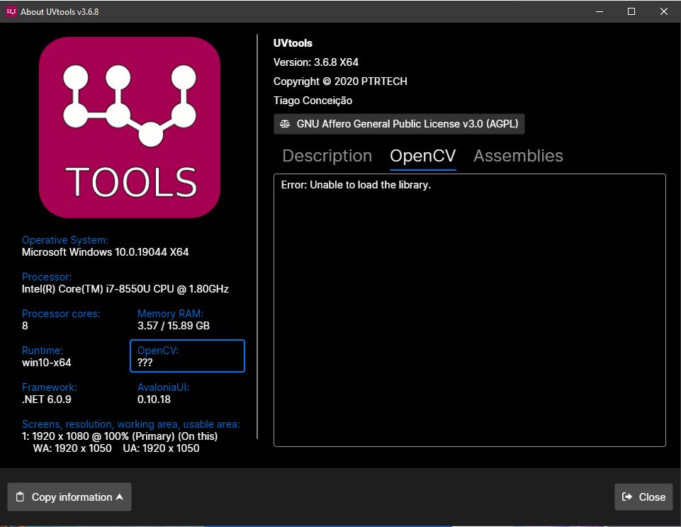 [BUG] Huge problem for release 3.6.8. It doesn't start.... · Issue #571 · sn4k3/UVtools · GitHub